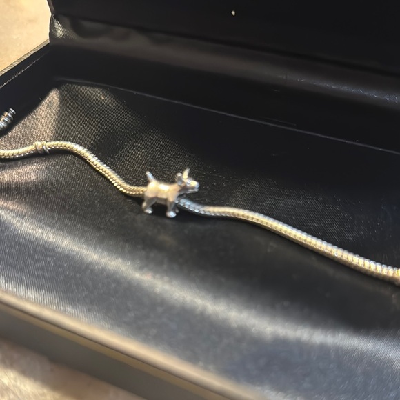Jewelry | Pandora Silver Dog Charm | Poshmark